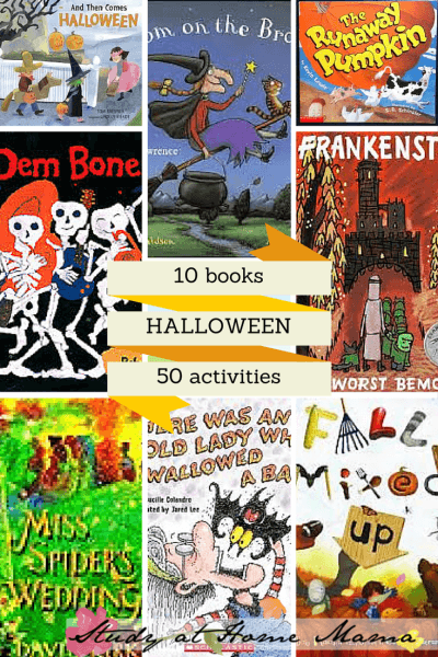 50 Book-inspired Halloween Activities for Kids ⋆ Sugar, Spice and Glitter