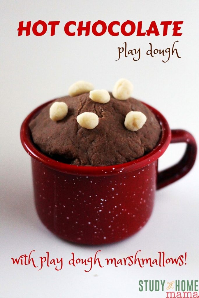 Hot Chocolate Play Dough - with Play Dough Marshmallows! ⋆ Sugar, Spice ...