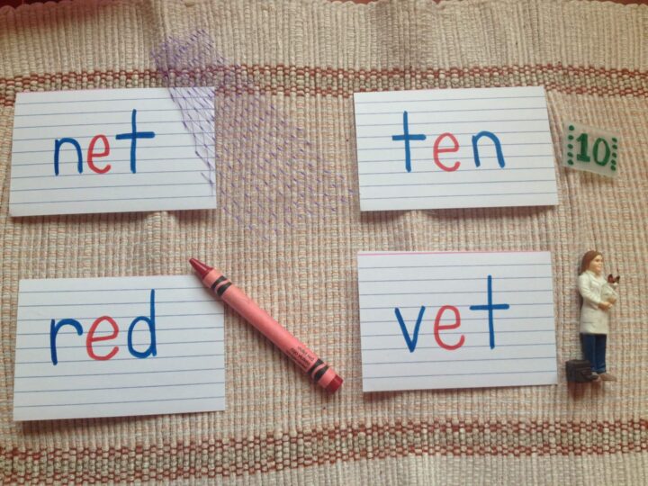 Montessori Pink Series: CVC Language Object Boxes ⋆ Sugar, Spice and ...