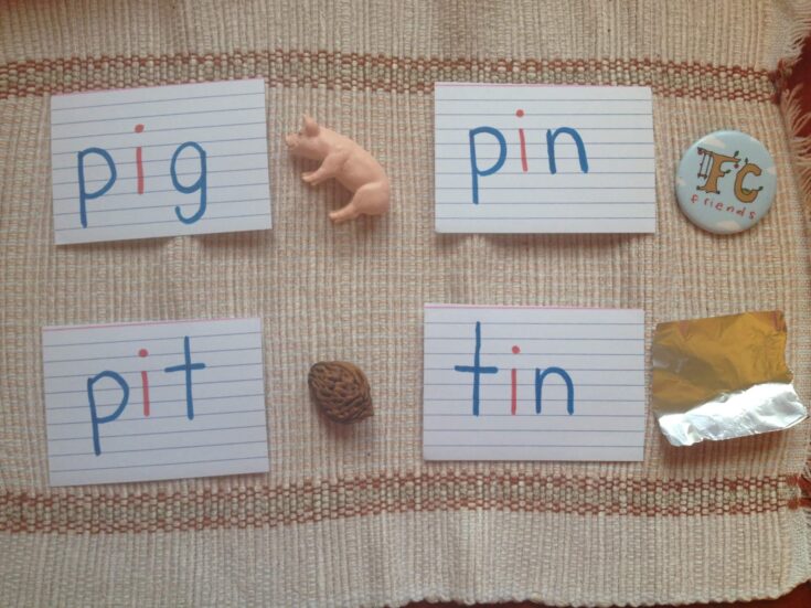 Montessori Pink Series: CVC Language Object Boxes ⋆ Sugar, Spice and ...