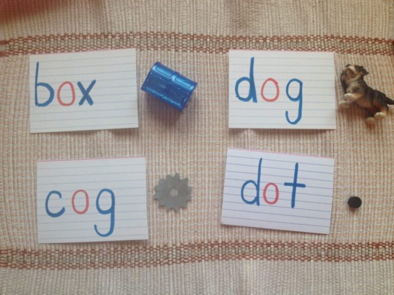Montessori Pink Series: CVC Language Object Boxes ⋆ Sugar, Spice and ...