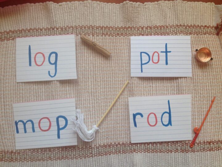 Montessori Pink Series: CVC Language Object Boxes ⋆ Sugar, Spice and ...