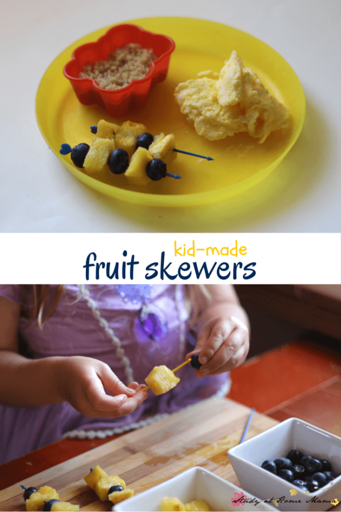 Kids Kitchen: Minion Fruit Skewers ⋆ Sugar, Spice and Glitter