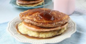 Neapolitan Breakfast Pancakes ⋆ Sugar, Spice and Glitter