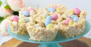 No-Bake Mini Egg Easter Nests (with Video) ⋆ Sugar, Spice and Glitter