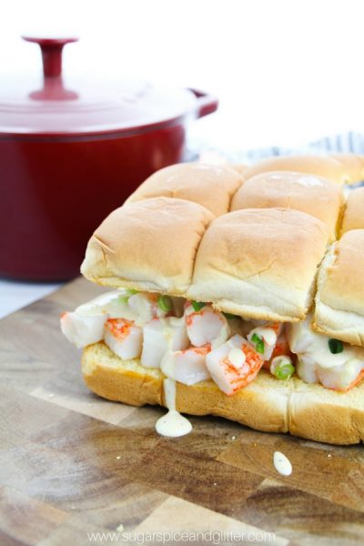 Lobster Roll Sliders (with Video) ⋆ Sugar, Spice and Glitter