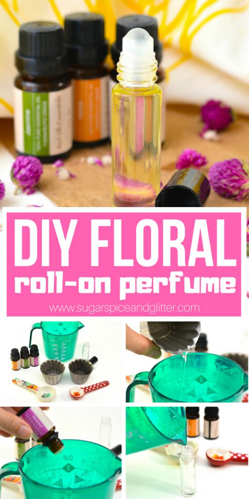 DIY Floral Roll-on Perfume ⋆ Sugar, Spice and Glitter