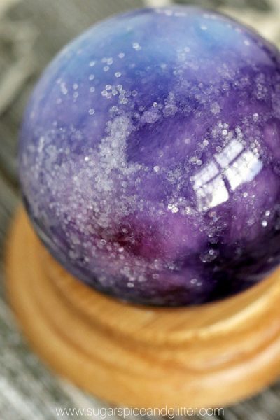 Magical Crystal Ball Craft (with Video) ⋆ Sugar, Spice and Glitter