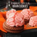 Panna Cotta Brain Cookies ⋆ Sugar, Spice and Glitter