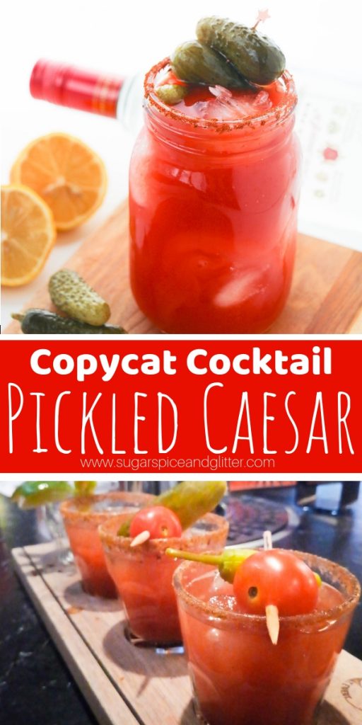 Pickled Caesar Cocktail ⋆ Sugar, Spice and Glitter