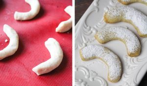 Walnut Crescent Cookies ⋆ Sugar, Spice and Glitter