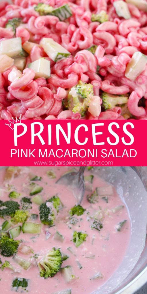Princess Macaroni Salad ⋆ Sugar, Spice and Glitter