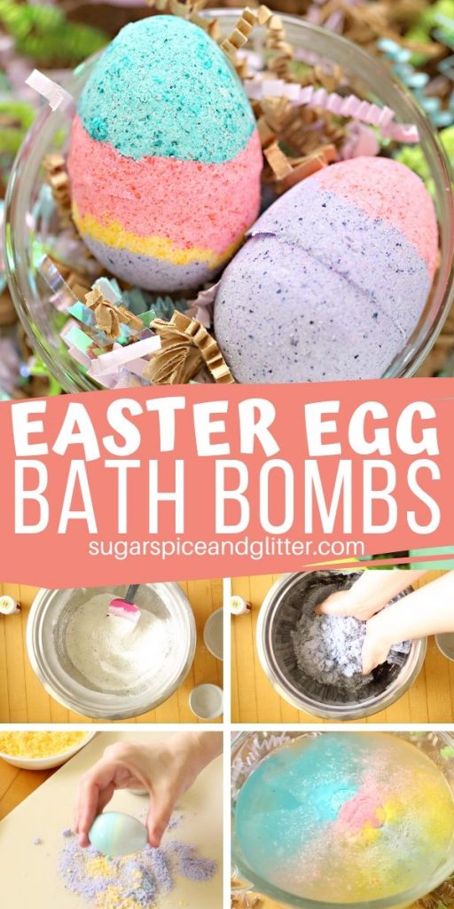 Easter Egg Bath Bombs (with VIDEO) ⋆ Sugar, Spice and Glitter