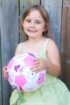 Soccer Ball Craft ⋆ Sugar, Spice and Glitter