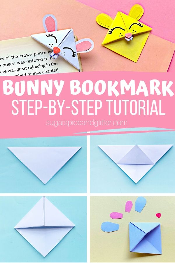 Bunny Corner Bookmark ⋆ Sugar, Spice and Glitter