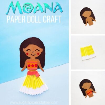 Moana Paper Craft (with Video) ⋆ Sugar, Spice and Glitter