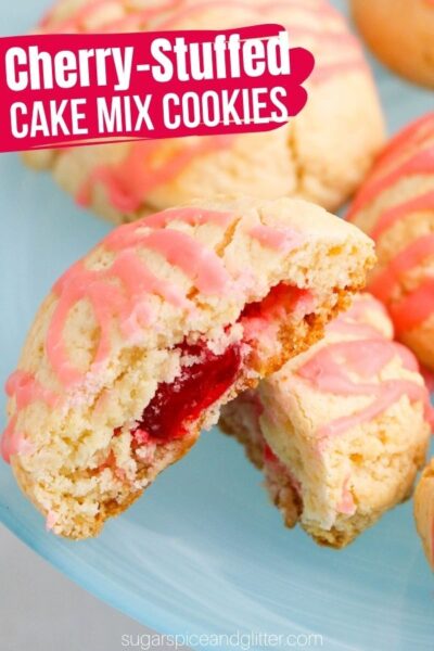 Cherry-Stuffed Cookies ⋆ Sugar, Spice and Glitter