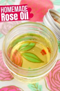 Homemade Rose Oil (with Video) ⋆ Sugar, Spice and Glitter