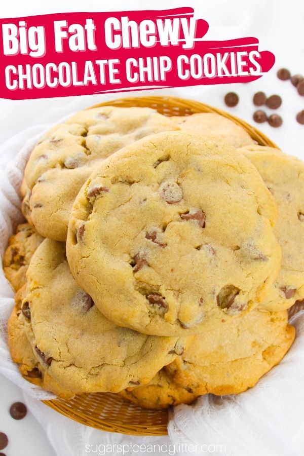 Big Fat Chewy Chocolate Chip Cookies (with Video) ⋆ Sugar, Spice and ...