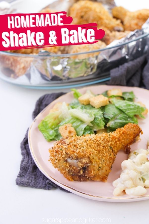 Homemade Shake and Bake Chicken (with Video) ⋆ Sugar, Spice and Glitter
