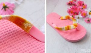 DIY Rapunzel Flip Flops ⋆ Sugar, Spice and Glitter