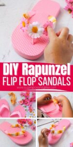 DIY Rapunzel Flip Flops ⋆ Sugar, Spice and Glitter