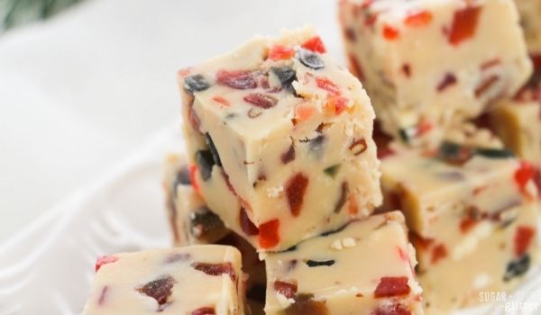 Fruitcake Fudge ⋆ Sugar, Spice and Glitter
