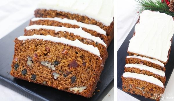 Traditional Fruitcake with Cream Cheese Frosting ⋆ Sugar, Spice and Glitter