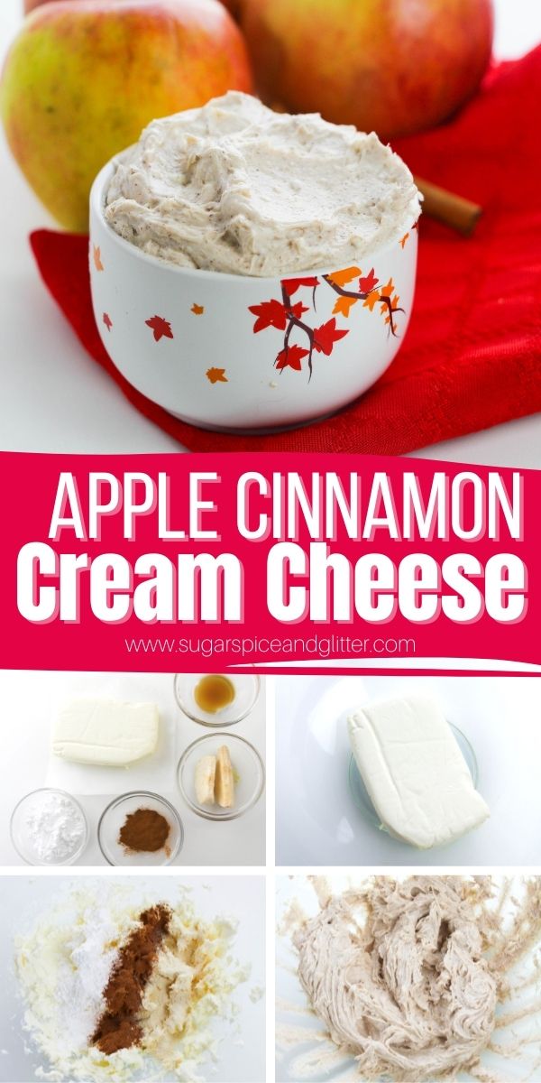 Apple Cinnamon Cream Cheese ⋆ Sugar, Spice and Glitter