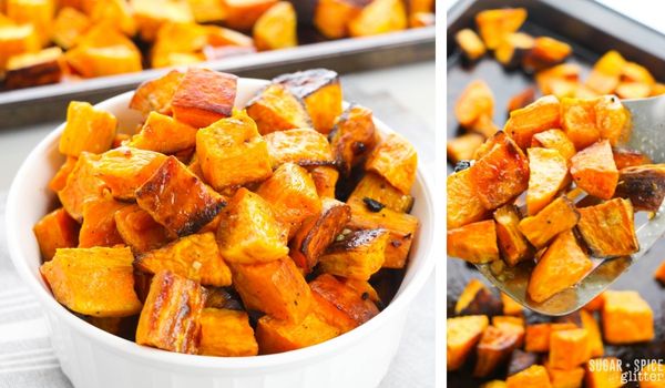Roasted Sweet Potatoes ⋆ Sugar, Spice and Glitter