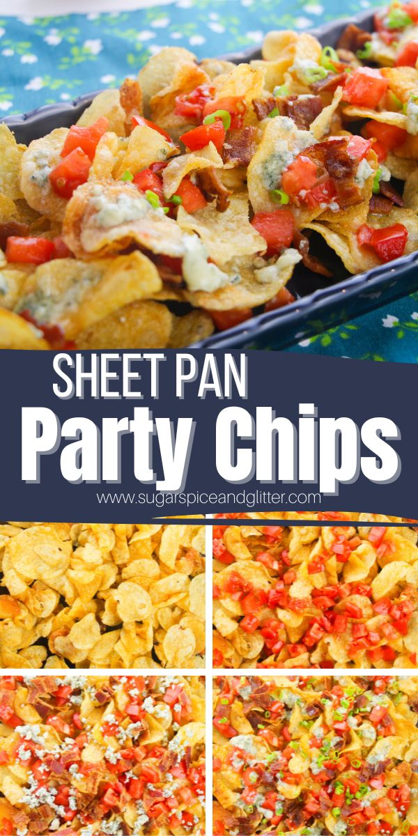 Blue Cheese Party Chips ⋆ Sugar, Spice and Glitter