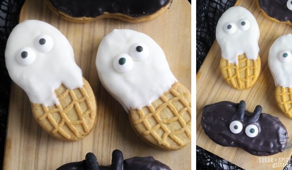 Halloween Nutter Butters: Ghosts and Bats ⋆ Sugar, Spice and Glitter