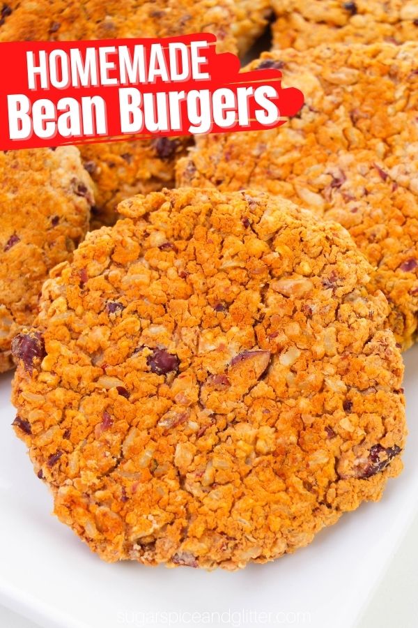 Homemade Bean Burgers ⋆ Sugar, Spice and Glitter