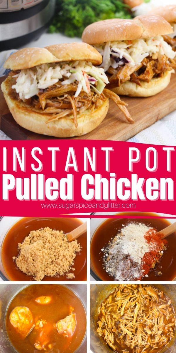 Instant Pot Pulled Chicken ⋆ Sugar, Spice and Glitter
