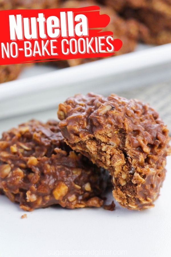No-Bake Nutella Cookies ⋆ Sugar, Spice and Glitter