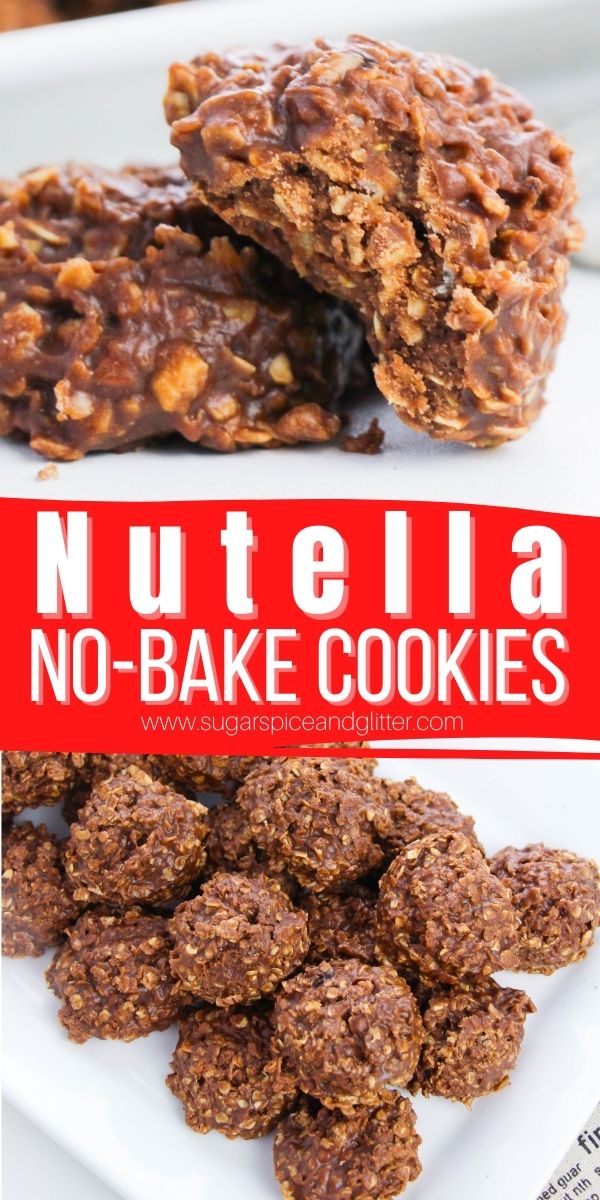 No-Bake Nutella Cookies ⋆ Sugar, Spice and Glitter