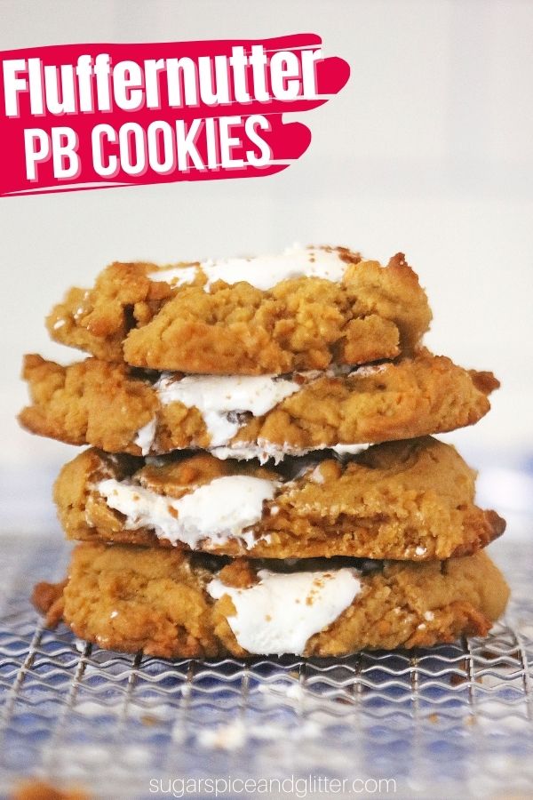 Fluffernutter Cookies ⋆ Sugar, Spice and Glitter