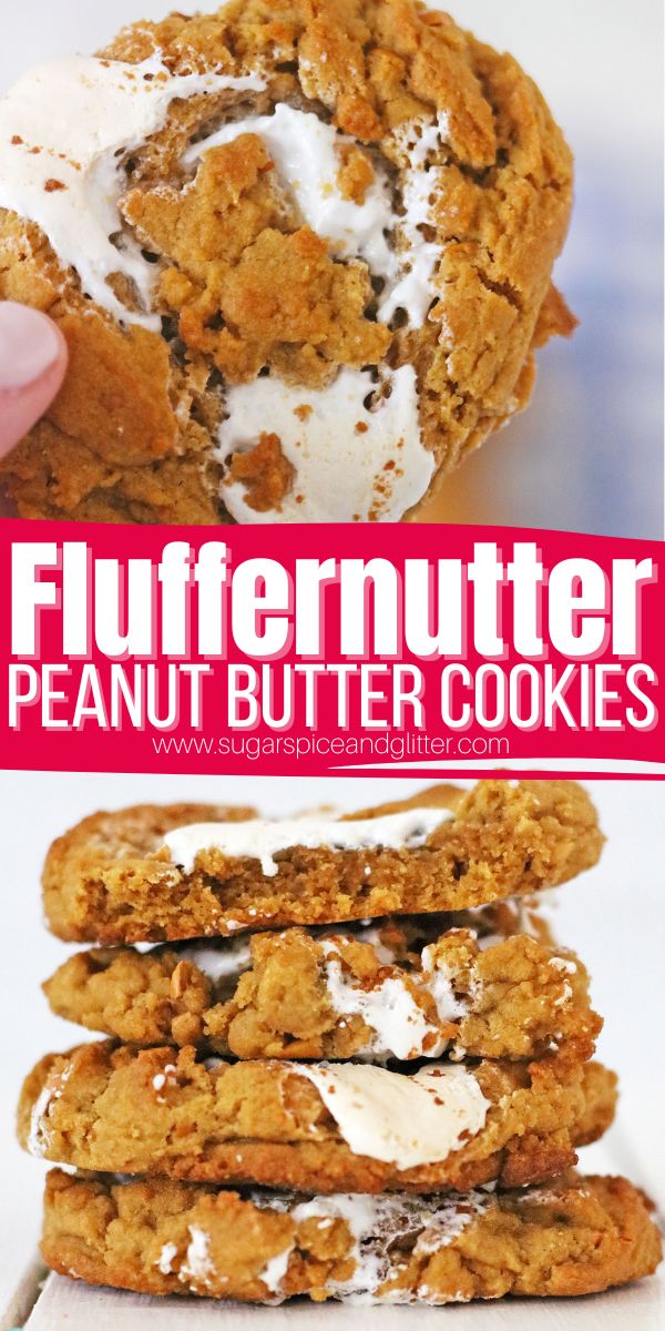 Fluffernutter Cookies ⋆ Sugar, Spice and Glitter