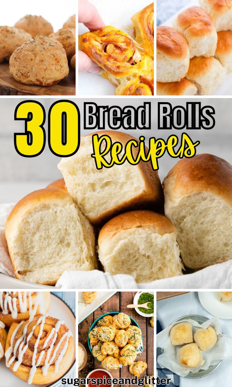 30+ Bread Rolls Recipes ⋆ Sugar, Spice and Glitter