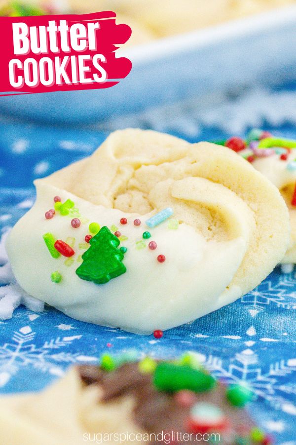 Christmas Butter Cookies ⋆ Sugar, Spice and Glitter