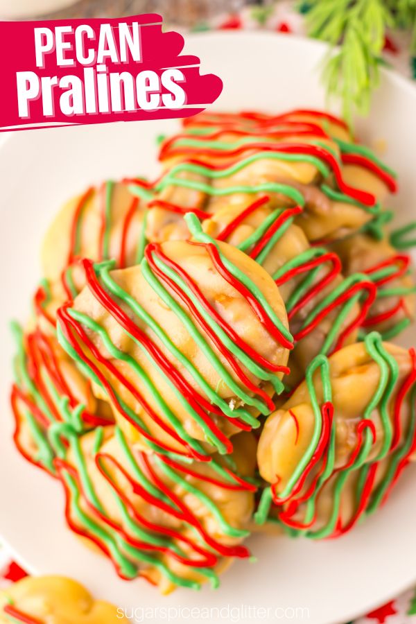 Christmas Pecan Pralines ⋆ Sugar, Spice and Glitter