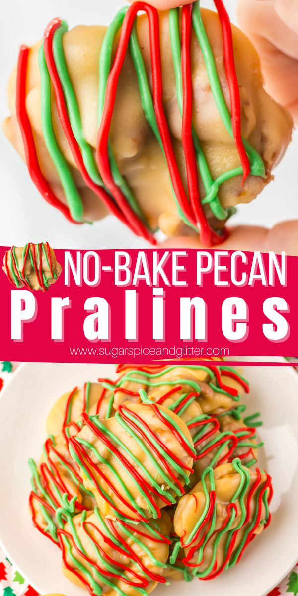 Christmas Pecan Pralines ⋆ Sugar, Spice and Glitter