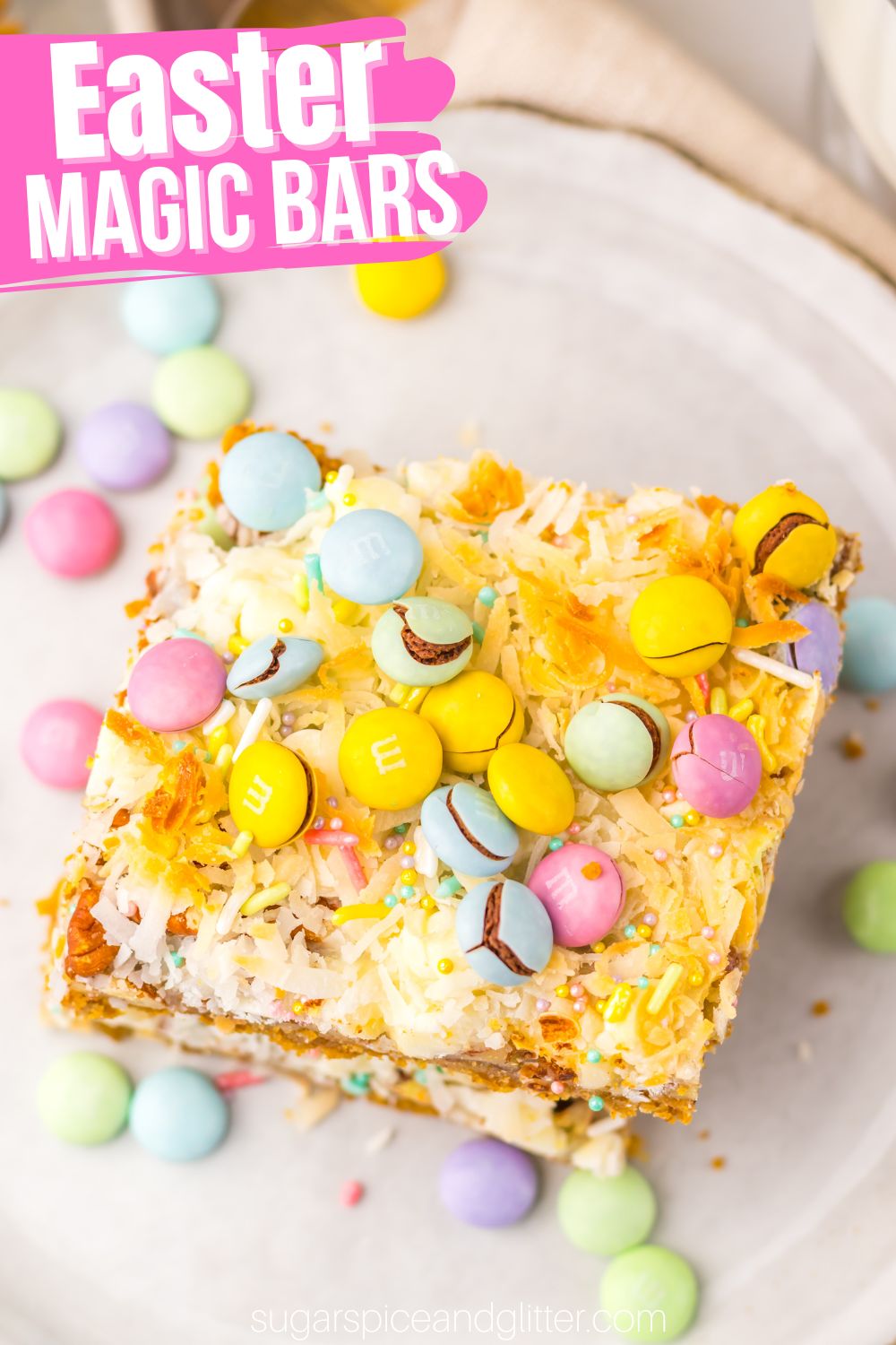 Easter Magic Bars ⋆ Sugar, Spice and Glitter