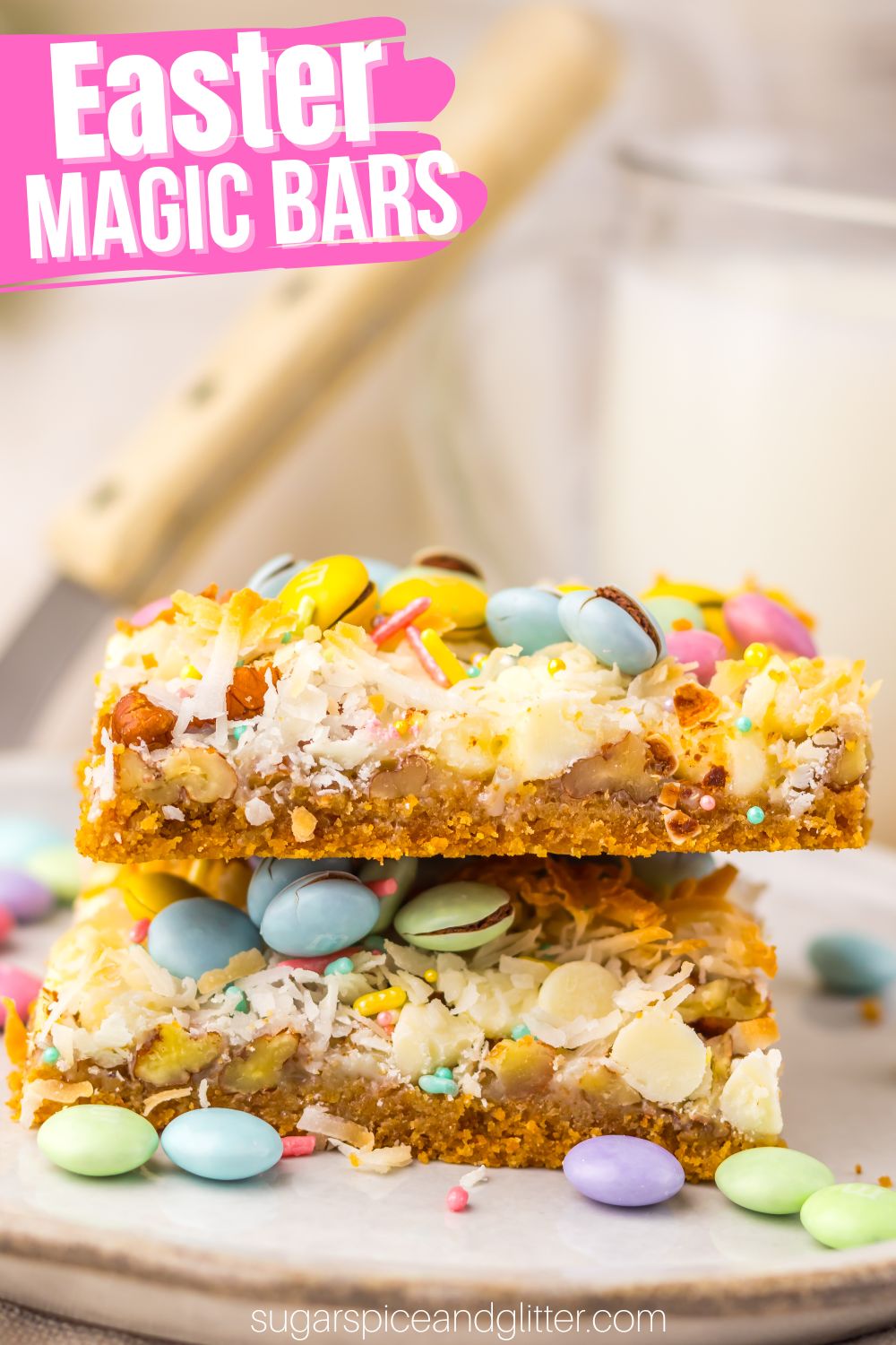 Easter Magic Bars ⋆ Sugar, Spice and Glitter