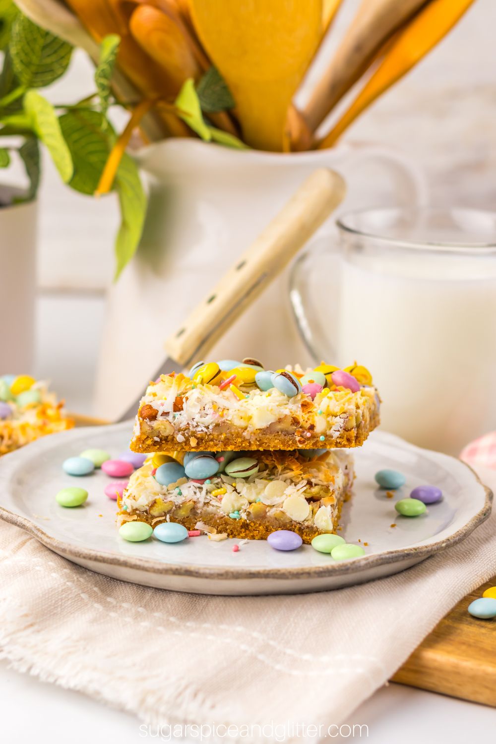 Easter Magic Bars ⋆ Sugar, Spice and Glitter