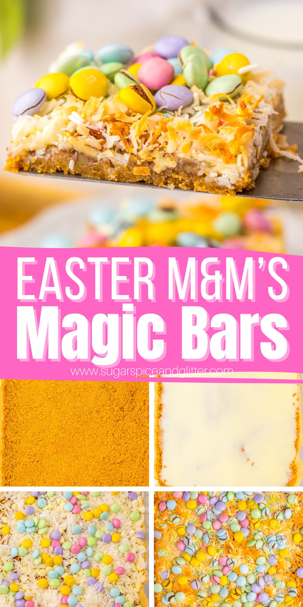 Easter Magic Bars ⋆ Sugar, Spice and Glitter